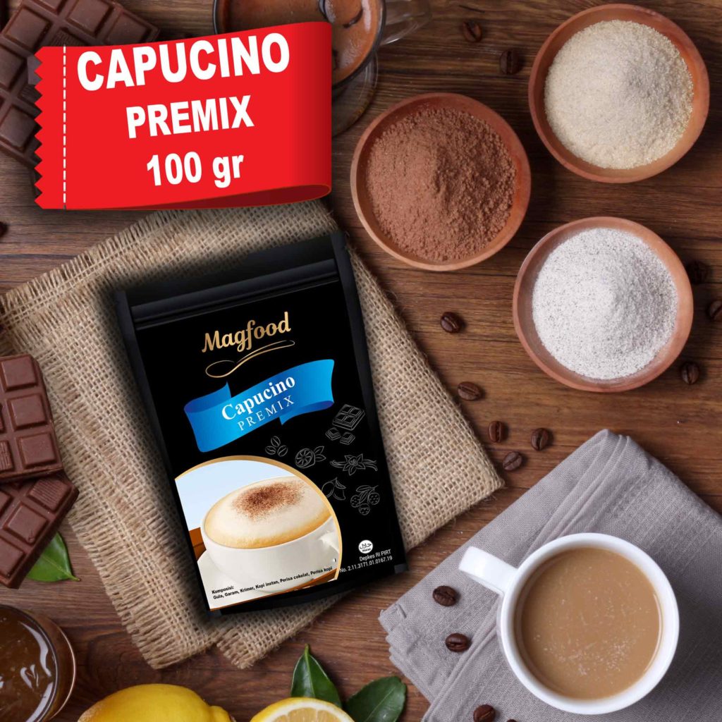 MAGFOOD CAPUCINO PREMIX 100 GRAM - Magfood