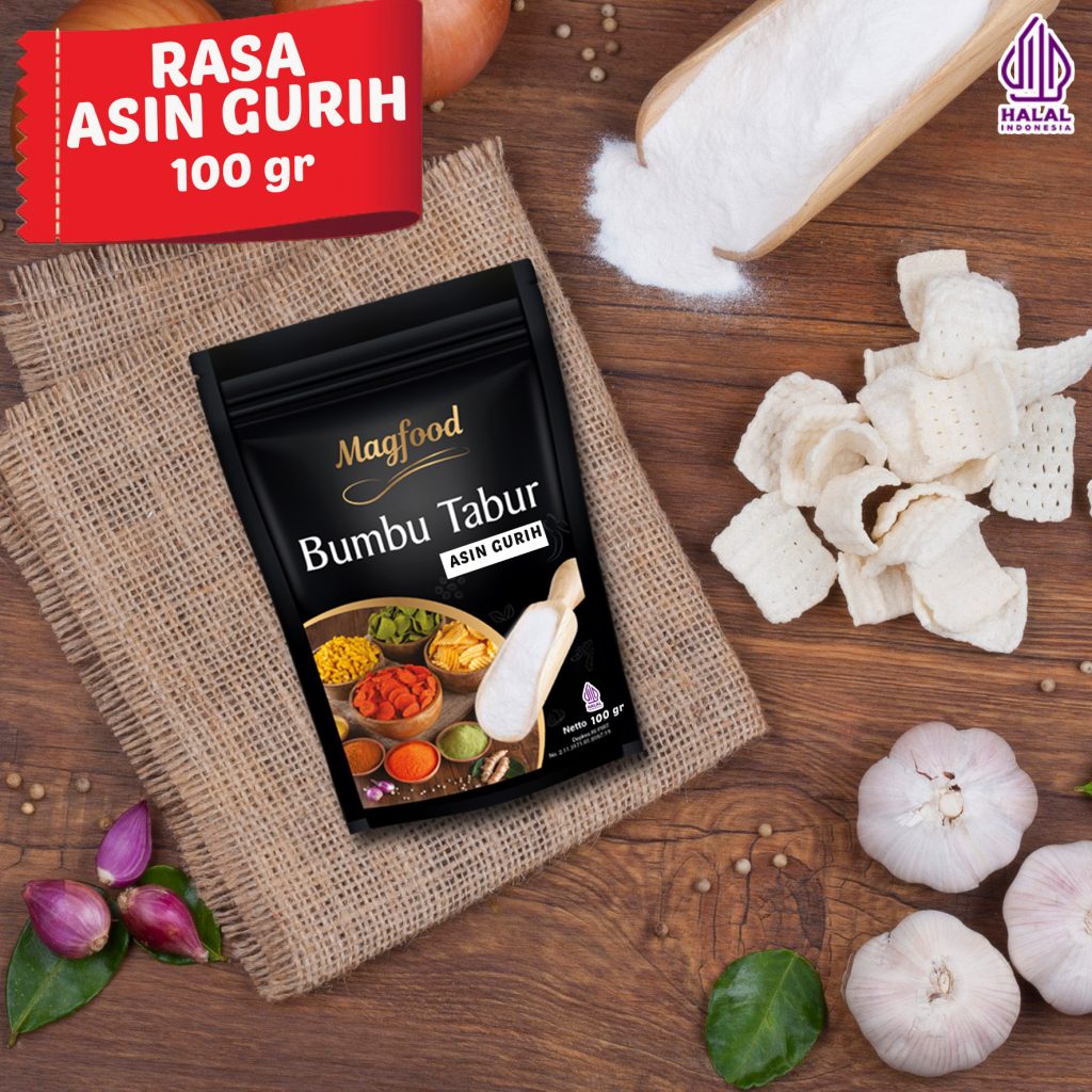 MAGFOOD BUMBU TABUR RASA ASIN GURIH 100 GRAM - Magfood