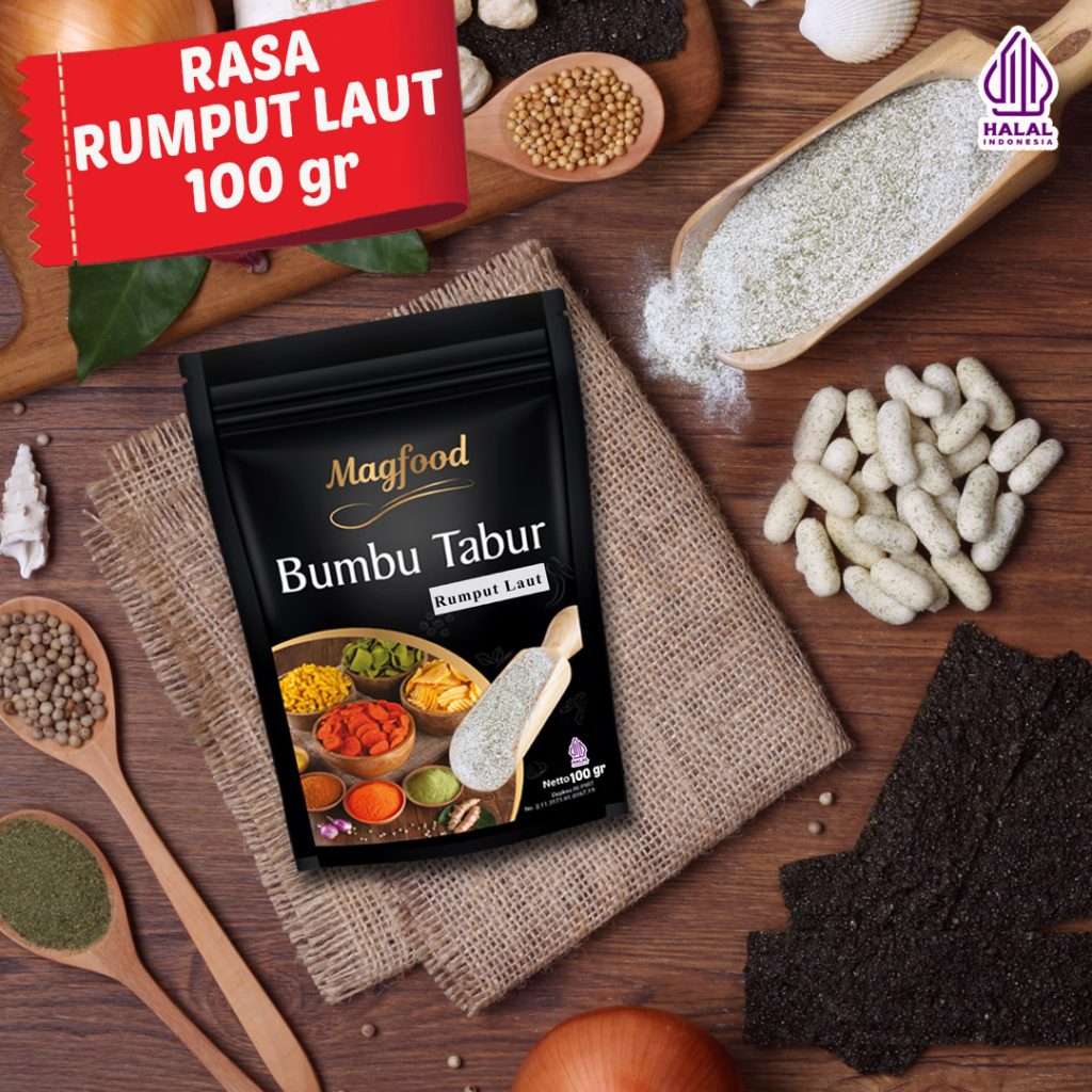 MAGFOOD BUMBU TABUR RUMPUT LAUT 100 GRAM - Magfood